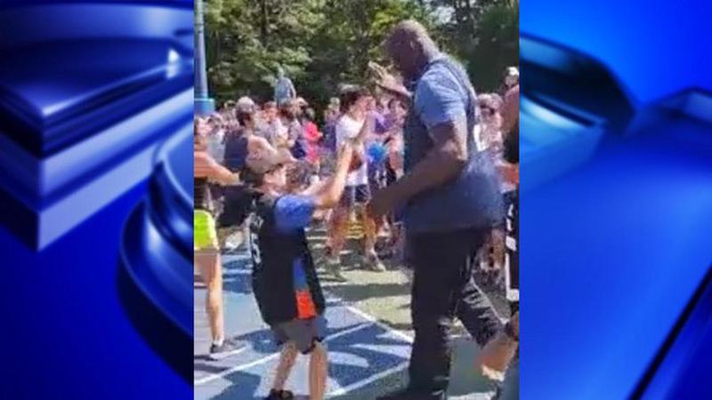 VIDEO: Shaquille O’Neal makes surprise visit in Pittsfield | Boombuzz
