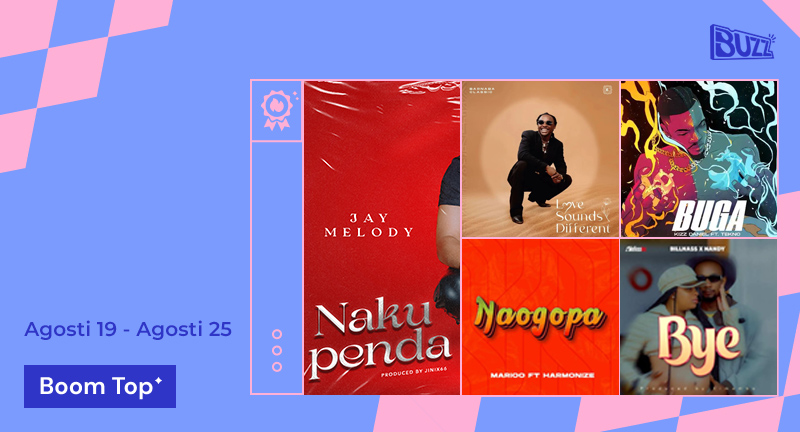 Boom Top | Ngoma kumi bora zilizoongoza kwenye chati ya Boomplay wiki ...