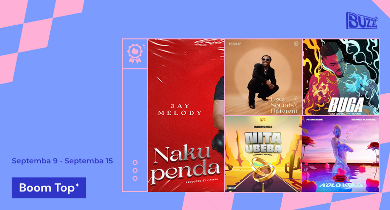 Boom Top | Ngoma zilizofanya vizuri ndani ya kumi bora Boomplay wiki ...