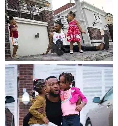 Meet Flavour Who Is Father To 3 Lovely Daughter And One Handsome ...