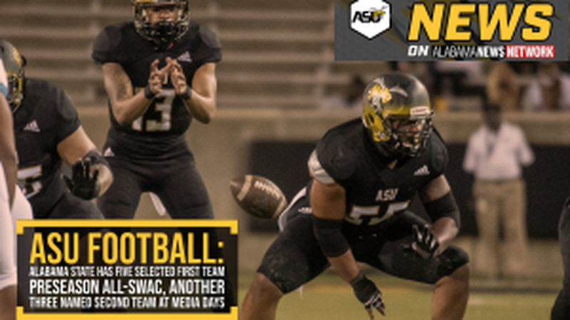 ASU Football: Alabama State has five selected First Team Preseason All ...