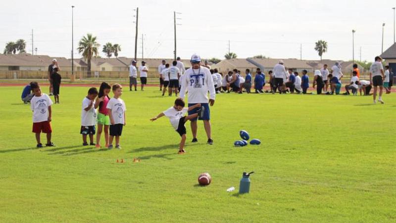 Tarpons in training: Point Isabel ISD hosts summer youth football camp ...