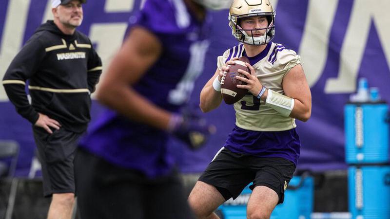 How Dylan Morris earned a second season as the UW Huskies’ starting ...