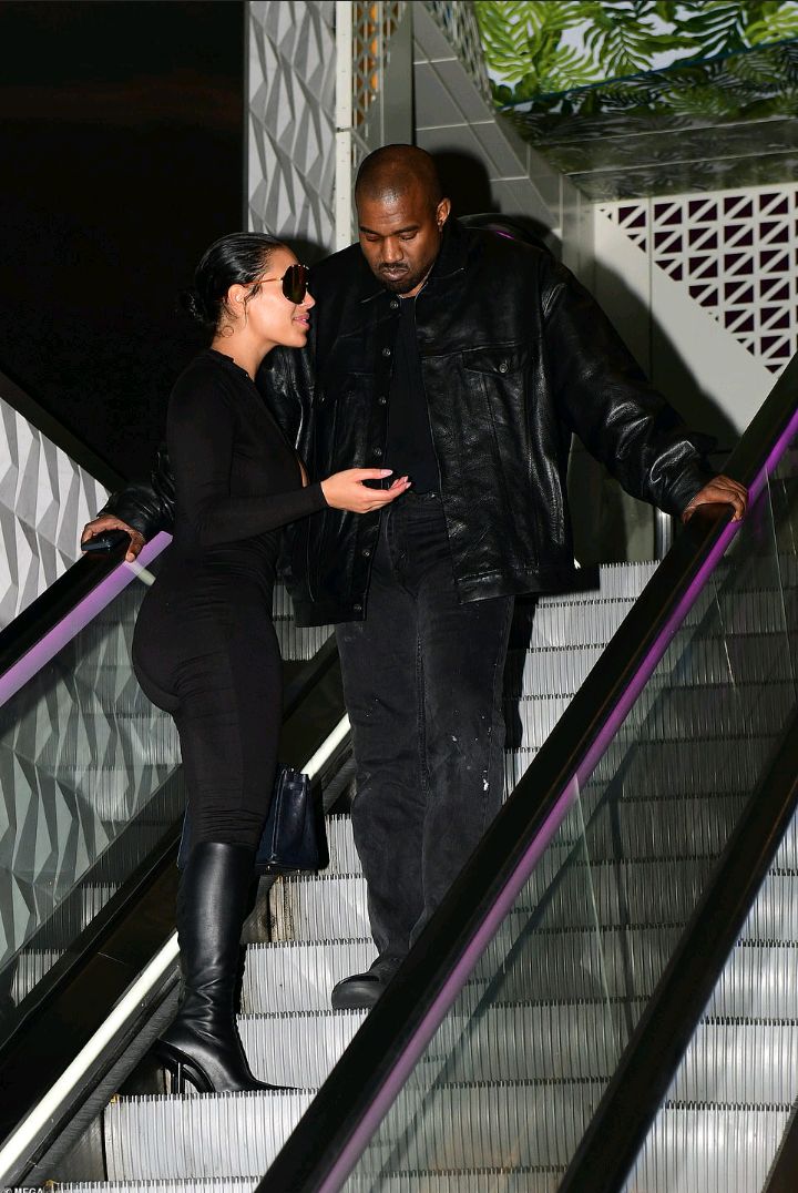 EXCLUSIVE: Kanye West parties with busty Kim Kardashian clone Chaney ...