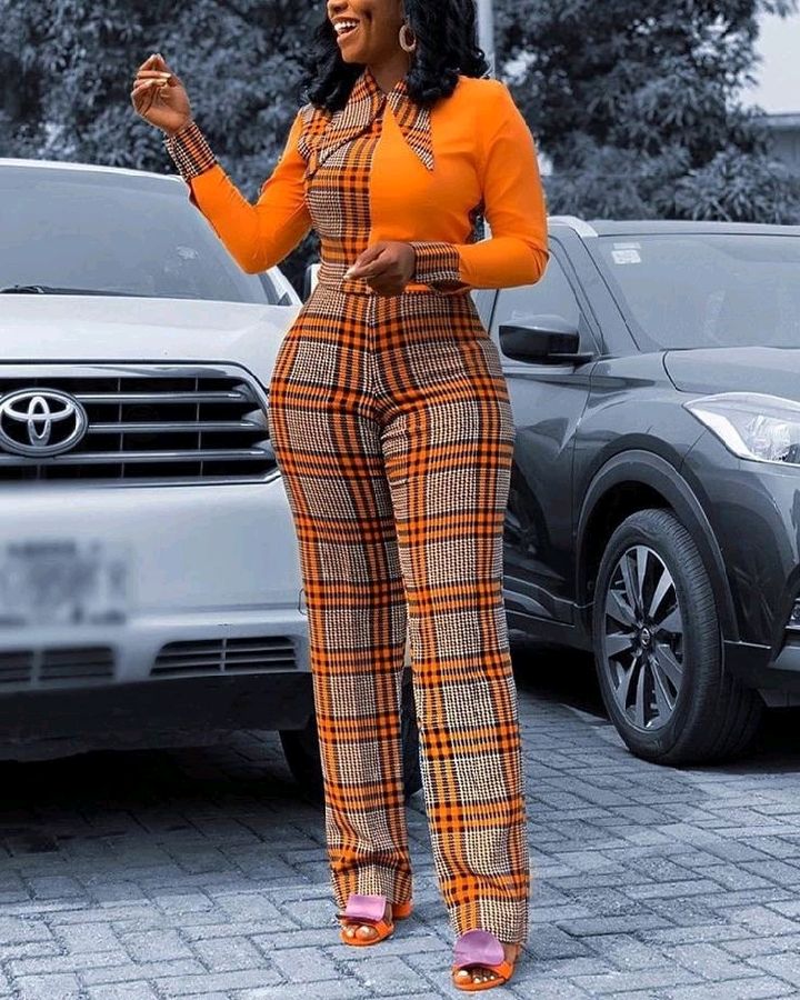 Ladies, Check Out Different Material You Can Use To Make Your Jumpsuit ...