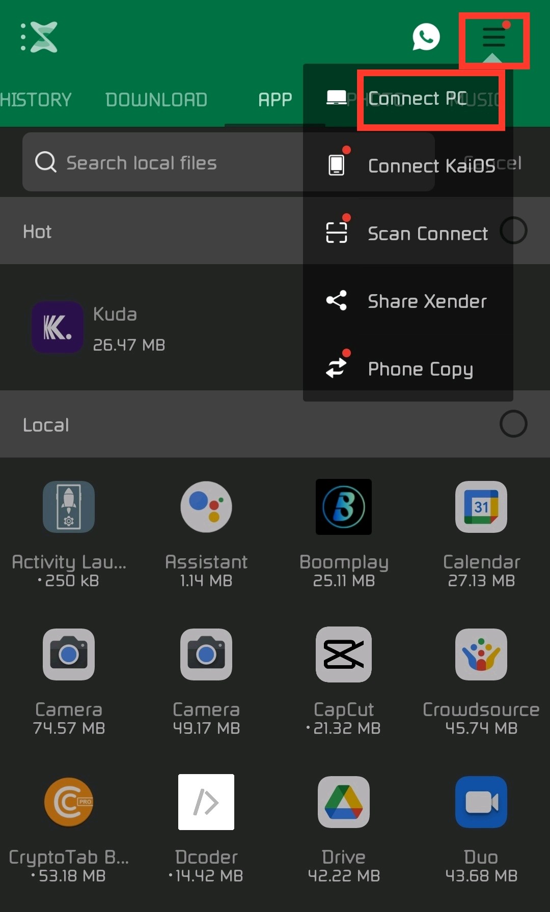 HOW TO CONNECT XENDER TO A PC FOR FILE SENDING AND RECEIVING Boombuzz HOW TO CONNECT XENDER TO A PC FOR FILE SENDING AND RECEIVING Boombuzz