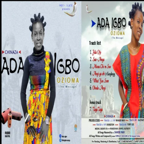 Download Chinaza Ada Igbo album songs: Ozioma_the Message | Boomplay Music