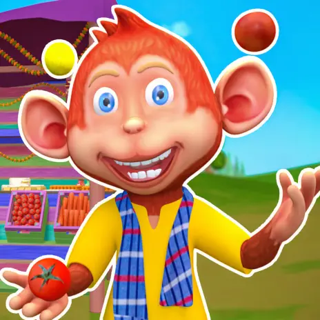 Jamure Kids Ek Bandar Ne Kholi Dukan - एक बन्दर ने खोली दुकान (Hindi ...