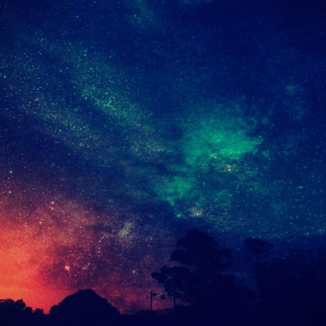 Dripping Galaxy Wallpaper