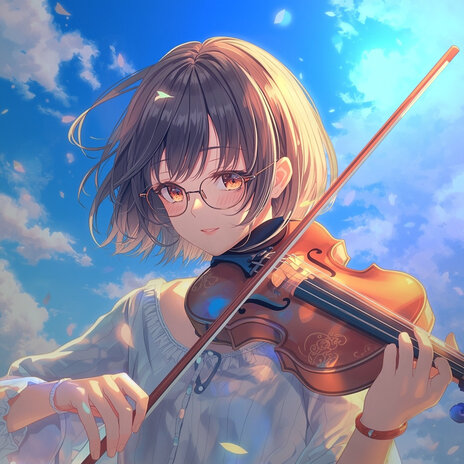 silver violinist