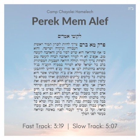 Camp Chayolei Hamelech - Perek Mem Alef (Fast Track) MP3 Download ...